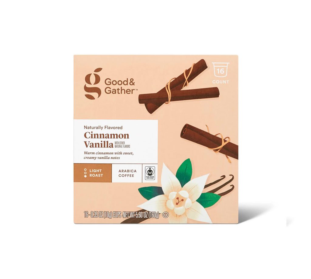 Naturally Flavored Cinnamon Vanilla Light Roast Coffee – Shop Ease